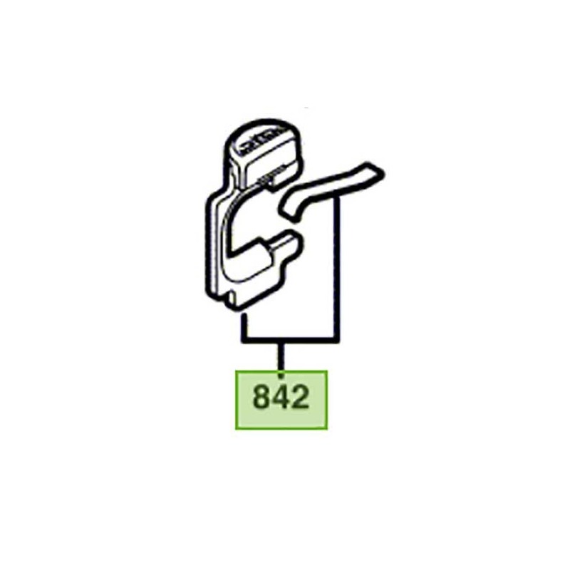 Bouton poussoir perceuse Skil 6690, 6692, 6770, 6772, 6785